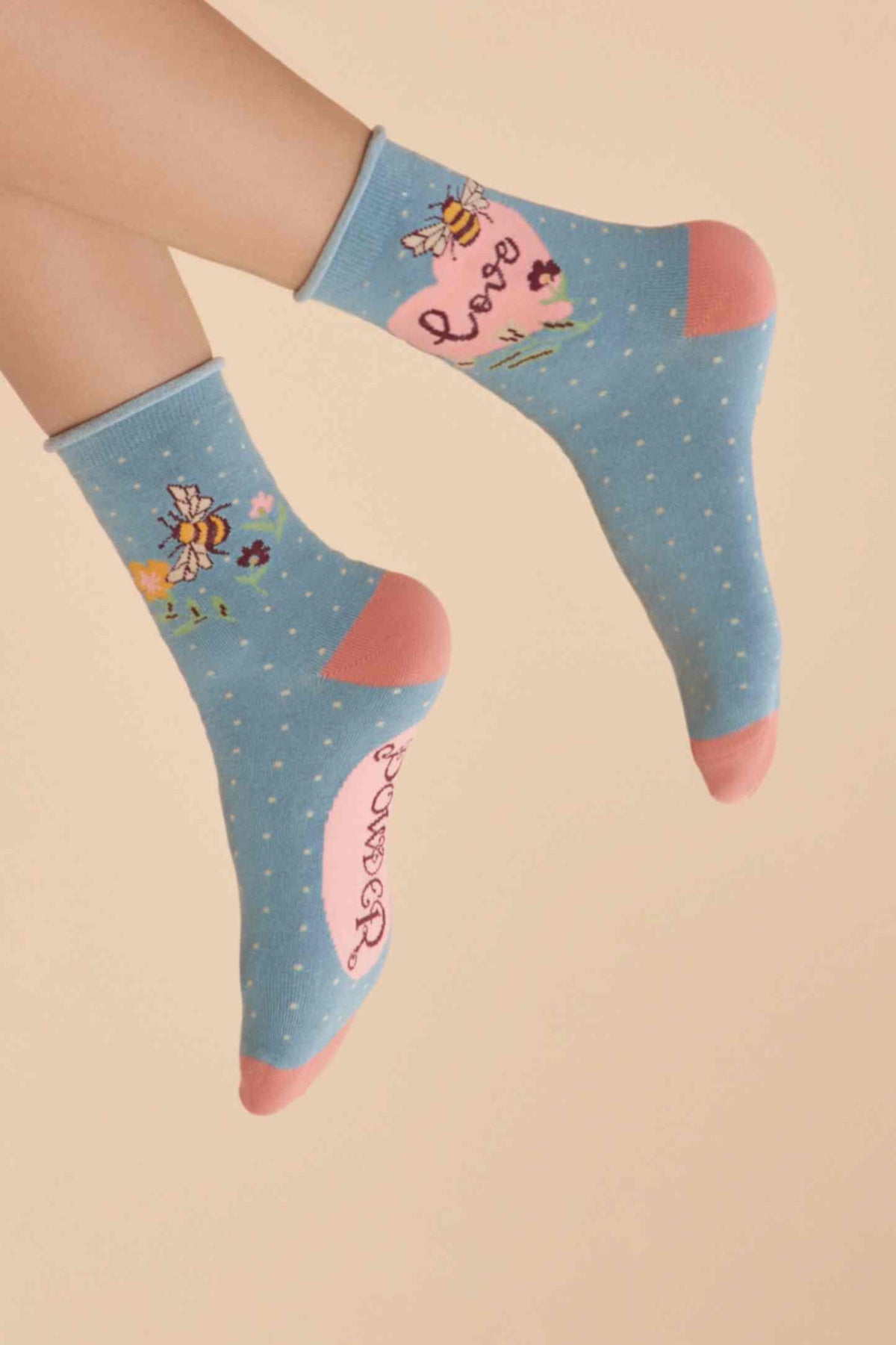 Powder Love Bumblebee Ankle Socks | Edmonds