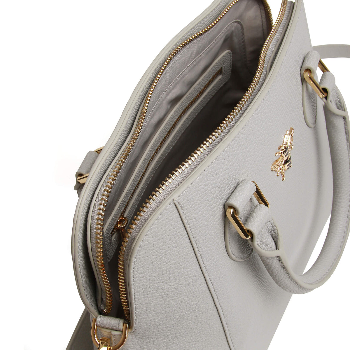 Alice Wheeler Sloane Handbag In Grey | Edmonds